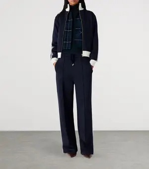 Maje Zip-up Sweatshirt
