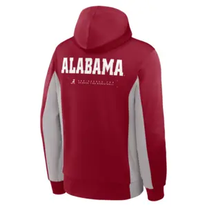 Nike Alabama Courtside Dri-fit College Full-zip Jacket