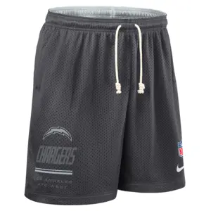 Nike Los Angeles Chargers Sideline Reversible Dri-fit Nfl Shorts - Grey
