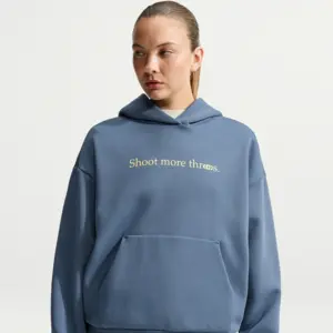 Nike Caitlin Clark Therma-fit Pullover Basketball Hoodie - Blue