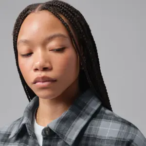 JORDAN Brooklyn Flannel Long-sleeve Top