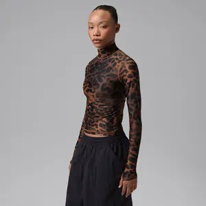 JORDAN Flight Long-sleeve Mesh Top