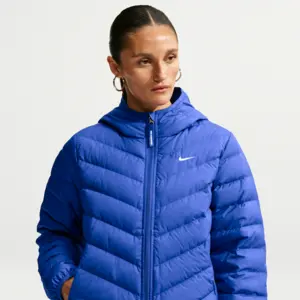 Nike Sportswear Windpuffer Therma-fit Hooded Down Jacket - Blue