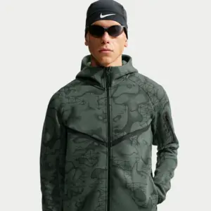 Nike Tech Fleece Full-zip All-over-print Windrunner Jacket