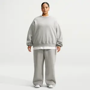 Nike Studio Fleece Medium Weight Oversized Crew-neck Sweatshirt