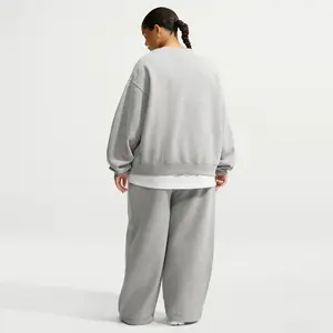 Nike Studio Fleece Medium Weight Oversized Crew-neck Sweatshirt