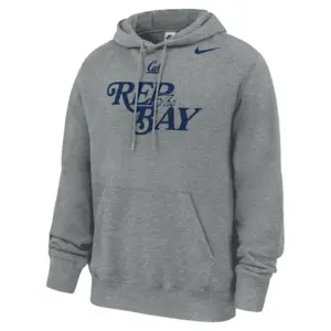 Nike U Cal Berkeley Bears Club Fleece Hoodie - Grey