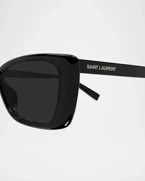 Saint Laurent Sl 943 54mm Rectangular Sunglasses