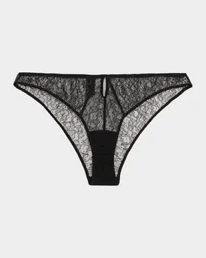 Kiki De Montparnasse Petite Fleur Floral Lace Panties