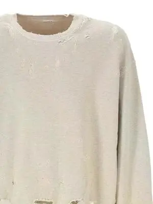 KURO More Damage Distressed-finish Cotton Sweater