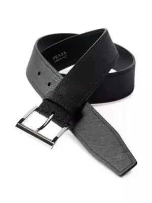 Prada Saffiano Leather Belt Strap
