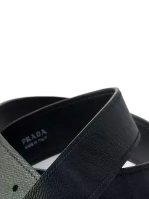 Prada Saffiano Leather Belt Strap