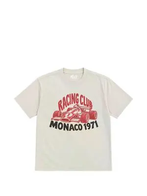 MELT Graphic-print Cotton T-shirt - Neutrals