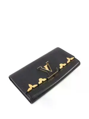 LOUIS VUITTON Capucines Taurillon-leather Long Wallet