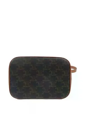 Celine Small Triomphe Bucket Bag - Brown