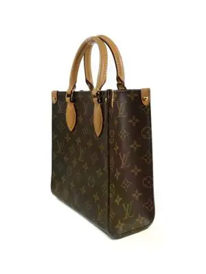 LOUIS VUITTON Sac Plat Bb Monogram Tote Bag