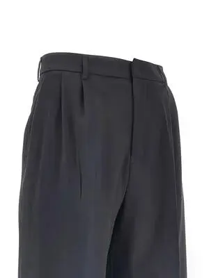 BSTROY Pleated Wide-leg Trousers