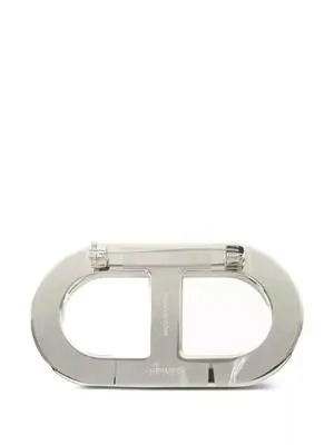 Hermès Chaine D'ancre Leather Brooch