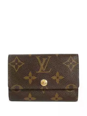 LOUIS VUITTON Monogram 6 Key Holder - Brown