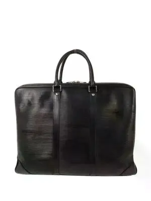 LOUIS VUITTON Porte-documents Voyage Epi Business Bag - Black