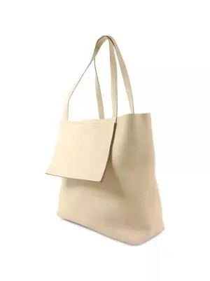 Hermès 46 Cabassellier Clémence Leather Tote Bag - Neutrals