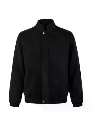 FRANZESE COLLECTION Rolls Royce Reversible Bomber Jacket - Black
