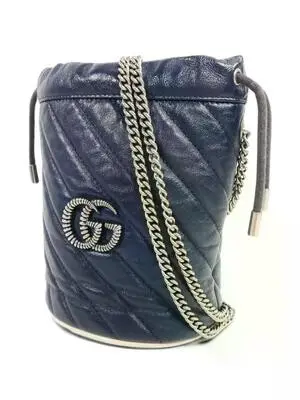 Gucci Gg Marmont Leather Mini Bag