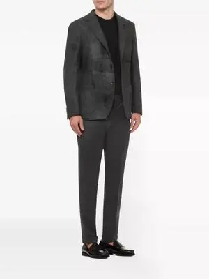 LARDINI Houndstooth Check-pattern Blazer
