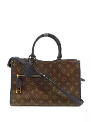 LOUIS VUITTON Popincourt Pm Monogram Handbag - Brown