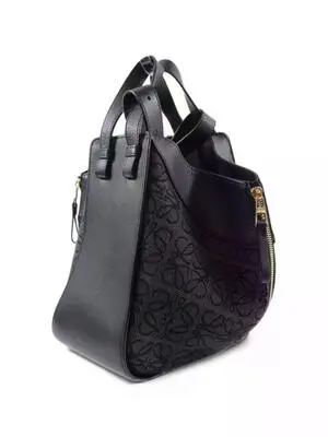 Loewe Medium Hammock Two-way Shoulder Bag - Black