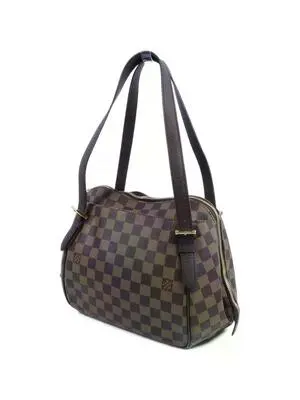 LOUIS VUITTON Mm Belem Damier Ebène Tote Bag