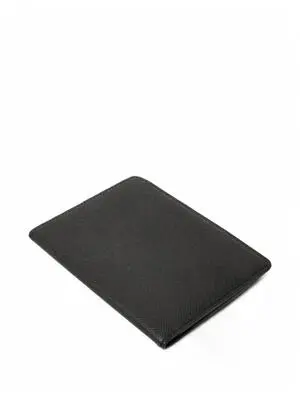 LOUIS VUITTON Logo Leather Passport Holder