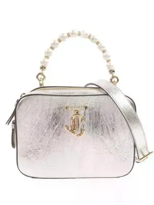 JIMMY CHOO Jc Logo Tote Bag - Silver