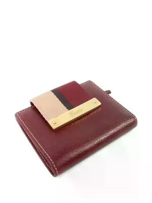 Gucci Web-stripe Logo-plaque Wallet