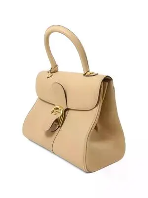 Delvaux Mm Brillant Leather Tote Bag