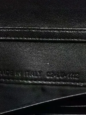 Dior 2012 Lady Wallet On Chain - Black