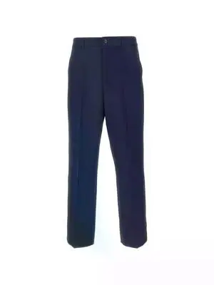 Drole De Monsieur Straight-leg Trousers - Blue