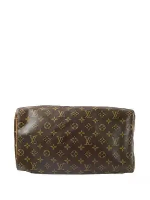 LOUIS VUITTON 35 Speedy Monogram Canvas Tote Bag