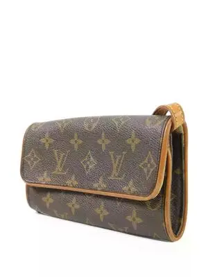 LOUIS VUITTON Mini Pochette Twin Monogram Shoulder Bag
