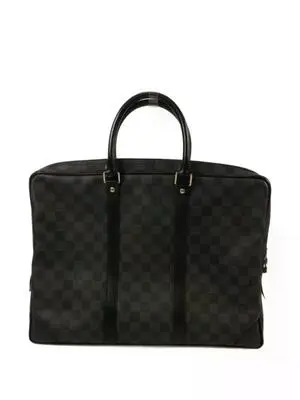 LOUIS VUITTON Porte Documents Voyage Damier Graphite Canvas Briefcase