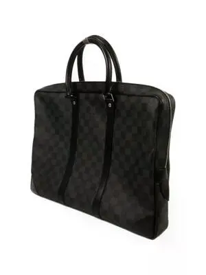 LOUIS VUITTON Porte Documents Voyage Damier Graphite Canvas Briefcase