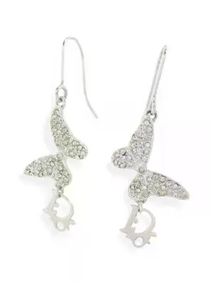 Dior Butterfly Cd Earrings