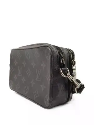 LOUIS VUITTON Alpha Monogram Eclipse Canvas Messenger Bag