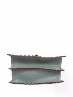 Fendi Small Kan I Scalloped Shoulder Bag