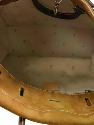LOUIS VUITTON 2025 40 Steamer Suede Tote Bag