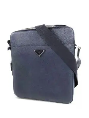 Prada Saffiano Leather Messenger Bag