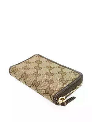 Gucci Gg Canvas Zip-around Wallet