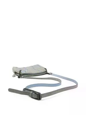 Bottega Veneta Intrecciato Snakeskin-effect Shoulder Bag