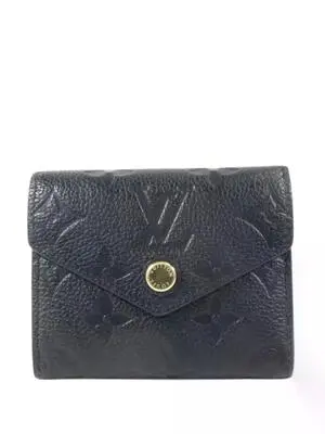 LOUIS VUITTON Zoe Monogram Empreinte Wallet - Black
