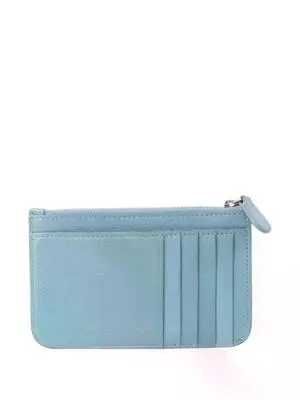 Balenciaga Logo-print Leather Coin Purse